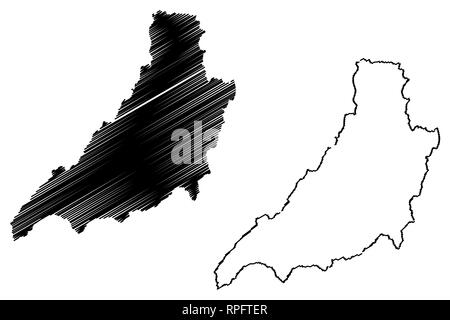 Phrae Province (Kingdom of Thailand, Siam, Provinces of Thailand) map ...