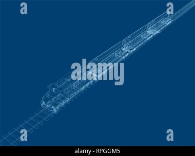 Isometric Rail Oil Gasoline Tanker Car. Cargo Freight Forwarding ...