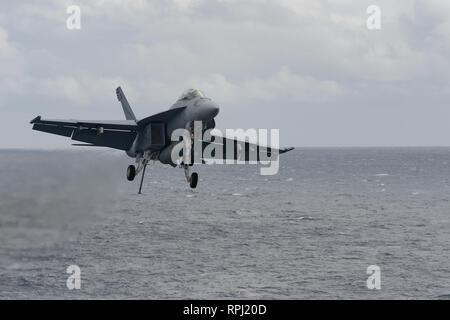 PACIFIC OCEAN (Feb. 21, 2019) Master Chief Aviation Boatswain’s Mate ...