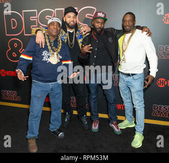 Tracy Morgan and Sharkey attend Showtime debut of Late-Night Series ...