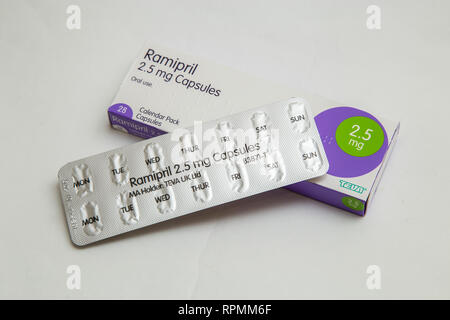 Ramipril Angiotensin-converting enzyme (ACE) inhibitor Hypertension ...