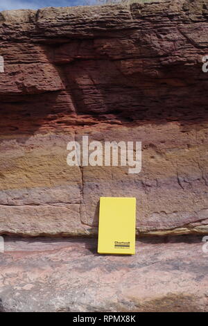Carboniferous Sandstone Geology Exposed along the Fife Coast near Crail ...