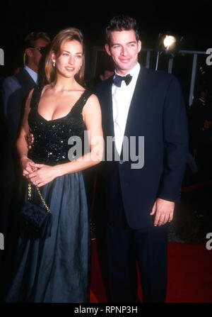 HOLLYWOOD, CA - JANUARY 16: Model Jill Goodacre and husband singer ...