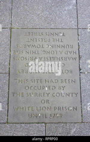 Charles Dickens' heroine, Little Dorrit, commemorated on a paving stone ...