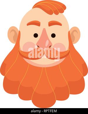 Irish man face Stock Vector Image & Art - Alamy