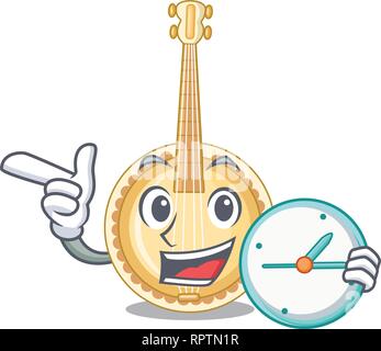 rhythm banjo cartoon vector illustration Stock Vector Image & Art - Alamy