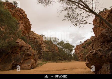 Emily Gap is situated on Aboriginal land, and is reportedly the most ...