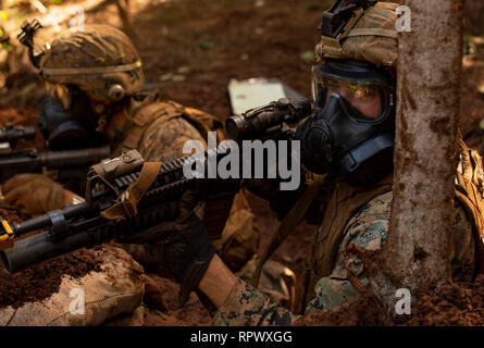 Marines in Advanced Infantry Course (AIC) 2-16, Advanced Infantry ...