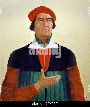 Self-Portrait 1933 by Kazimir Malevich Stock Photo - Alamy
