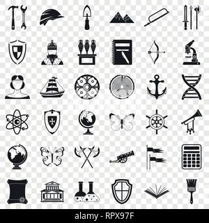 Ancient thing icons set, simple style Stock Vector Image & Art - Alamy