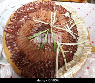 Lukanka is a Bulgarian salami unique to Bulgarian cuisine. Lukanka is ...