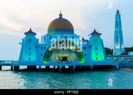 Malaysia Malacca Melaka Mosque Masjid Tengkera Stock Photo - Alamy