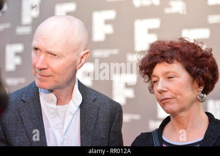 (left to right) Paul Laverty, Iciar Bollain, Carlos Acosta and Andrea ...