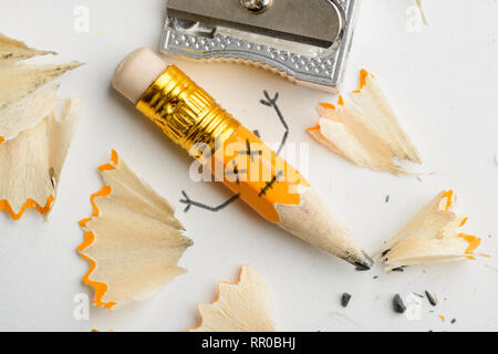 Short used pencil Stock Photo: 18992181 - Alamy