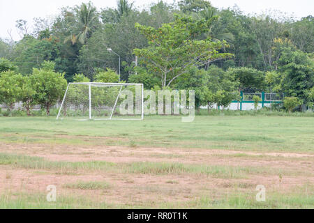 football field poor in countryside with copy space add text Stock Photo ...