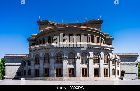 Armenian National Academic Theatre of Opera and Ballet in Yerevan. The ...