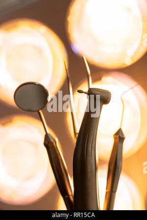 Modern Dental Equipment: A Close-Up of a Dental Chair Control Panel ...