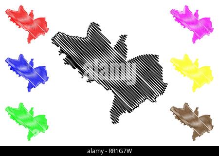 Kogi State (Subdivisions of Nigeria, Federated state of Nigeria) map ...