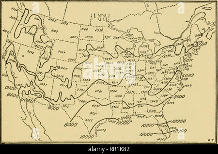 Temperature chart of the United States : showing the distribution by ...