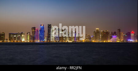 Qatar, Doha, skyline, skyscrapers, general view Stock Photo - Alamy