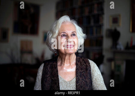 EMBARGOED TO 0001 MONDAY FEBRUARY 25 Polish holocaust survivor Ruth ...