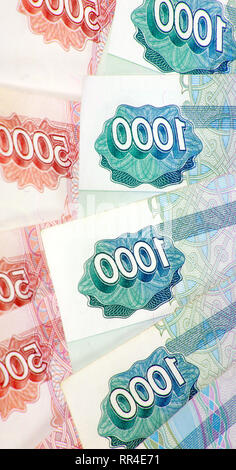 stack of bond 5000 and 1000 Stock Photo - Alamy