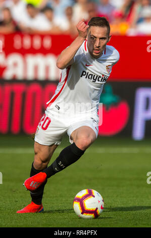 SEVILLA, 23-02-2019. Primera Division Spanish League. LaLiga. Estadio ...