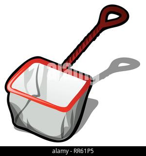 Fishing Net Isolated Fishnet Cartoon Vector Illustration Stock Vector