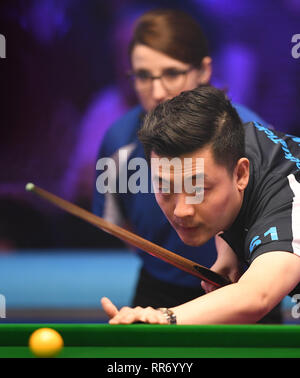 Watford Colosseum, Watford, UK. 24th Feb, 2019. BetVictor Snooker Shoot ...