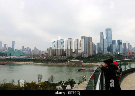 Chongqin, Chongqin, China. 25th Feb, 2019. Chongqing, CHINA-City ...