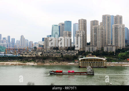 Chongqin, Chongqin, China. 25th Feb, 2019. Chongqing, CHINA-The fairy ...