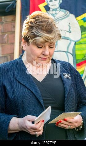 Emily Thornberry at a Labour Party rally with Jemery Corbyn in Broxtowe ...