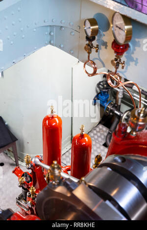 The engine room in Paddle steamer P.S. Waverley Stock Photo - Alamy