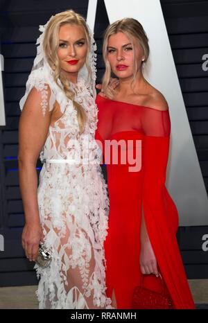 Karin Kildow and Lindsey Vonn attend TIME 100 Gala 2018 Red Carpet ...