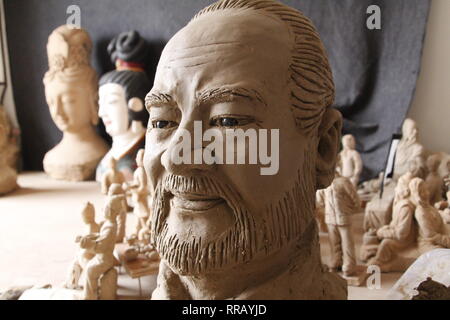 Pingliang, Pingliang, China. 25th Feb, 2019. Pingliang, CHINA-The ...