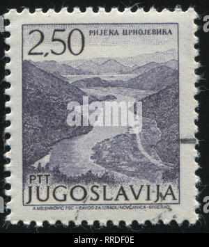 RUSSIA KALININGRAD, 12 NOVEMBER 2016: stamp printed byYugoslavia, shows ...