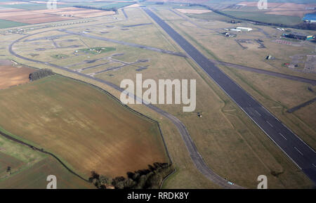 aerial view of RAF Scampton, Lincolnshire Stock Photo - Alamy