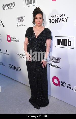 Jennifer Tilly attends Elton John AIDS Foundation's 33rd Annual Academy ...