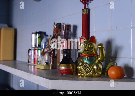 Chinese takeaway interior detail Stock Photo - Alamy
