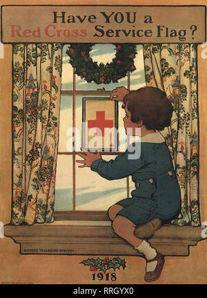 American Red Cross World War II Propaganda Poster (Railway Express ...