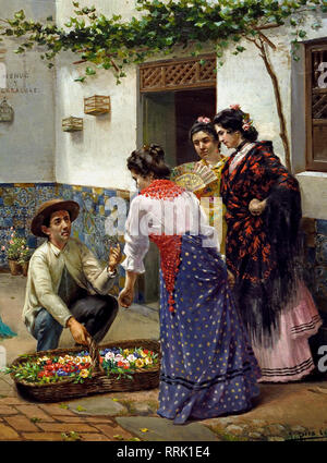 Andalusians at the Country Jose Rico Cejudo 1864-1939 Andalusia Spanish ...
