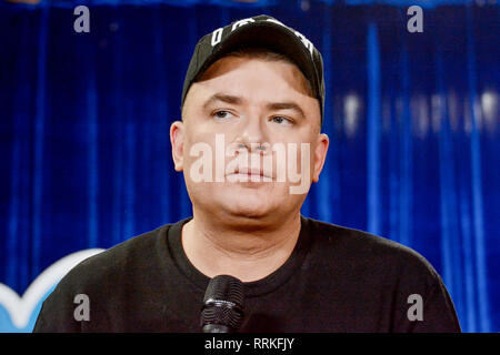 Kyiv, Ukraine. 23rd Feb, 2019. Freedom Jazz Band during the national ...