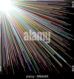Disperse color straight line, abstract background Stock Vector Image ...