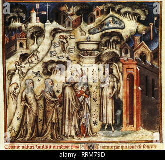 Machaut, Guillaume de, 1300 - 1377, French author / writer (poet) and ...