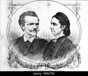 Karl Theodor, Duke in Bavaria, portrait from: "Deutsche Heerführer ...