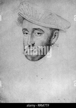Portrait of King Henri II - Henry II King of France French Henry II ...