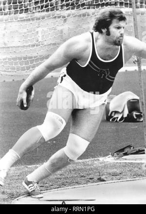 RICKY BRUCH Swedish discus thrower and a very outspooken and ...