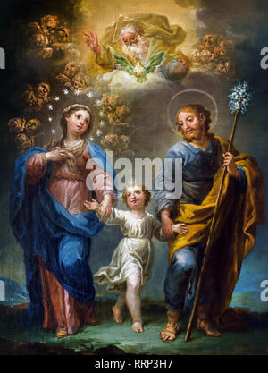 The Trinity of the Earth by Jerónimo Ezquerra (1660-1733).Spanish ...