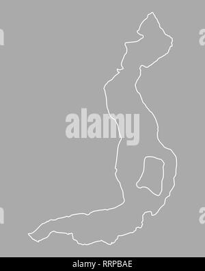 map of lake iseo Stock Photo - Alamy