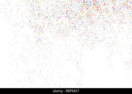 Abstract explosion of confetti. Colored stains and blots. Colorful ...